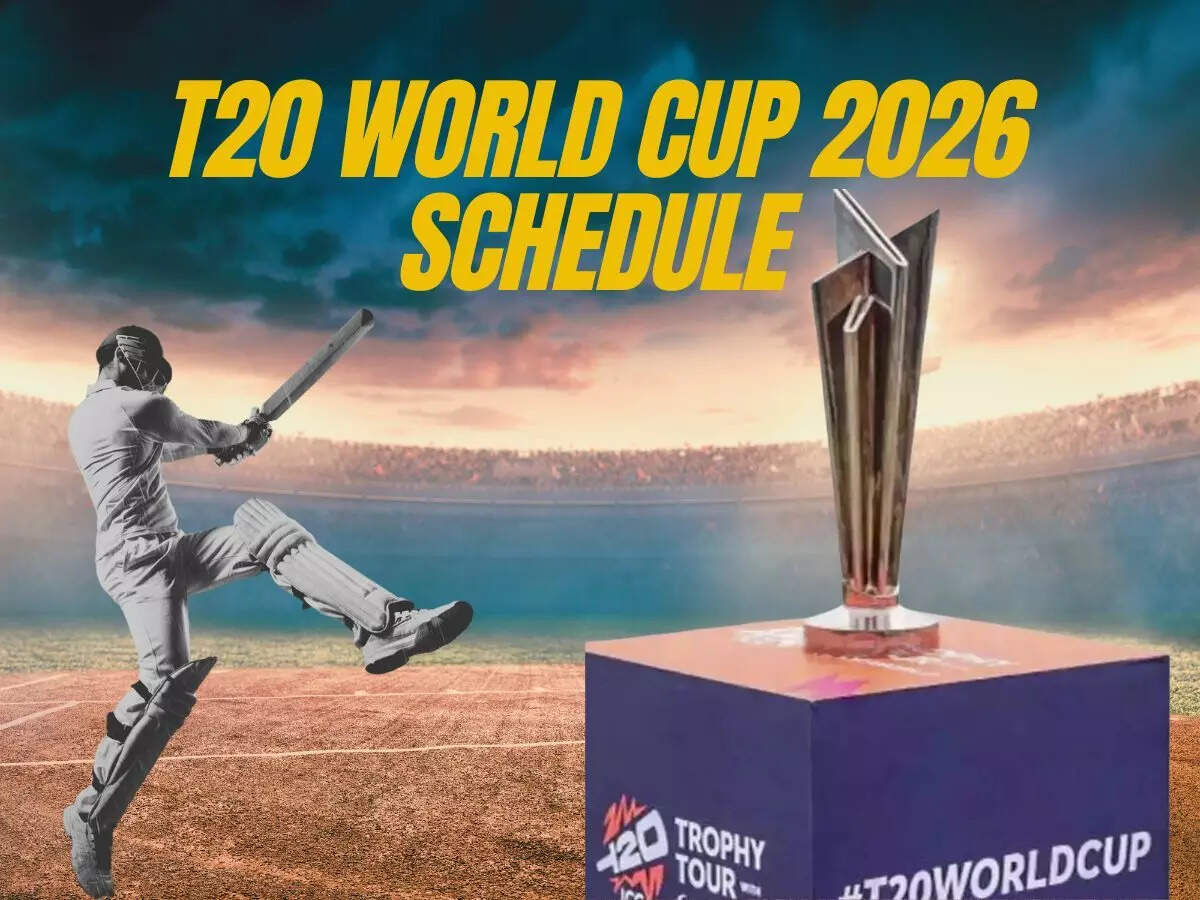 ICC Men’s T20 World Cup 2026 schedule: Full match list, dates, venues ...