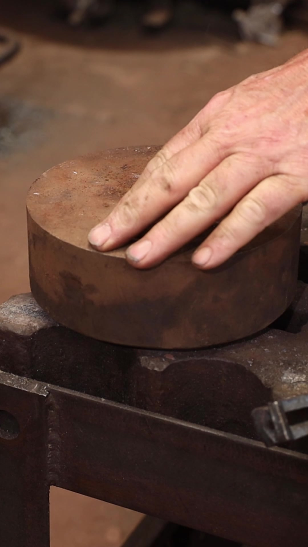 Reload: Forging a quilt square back plate