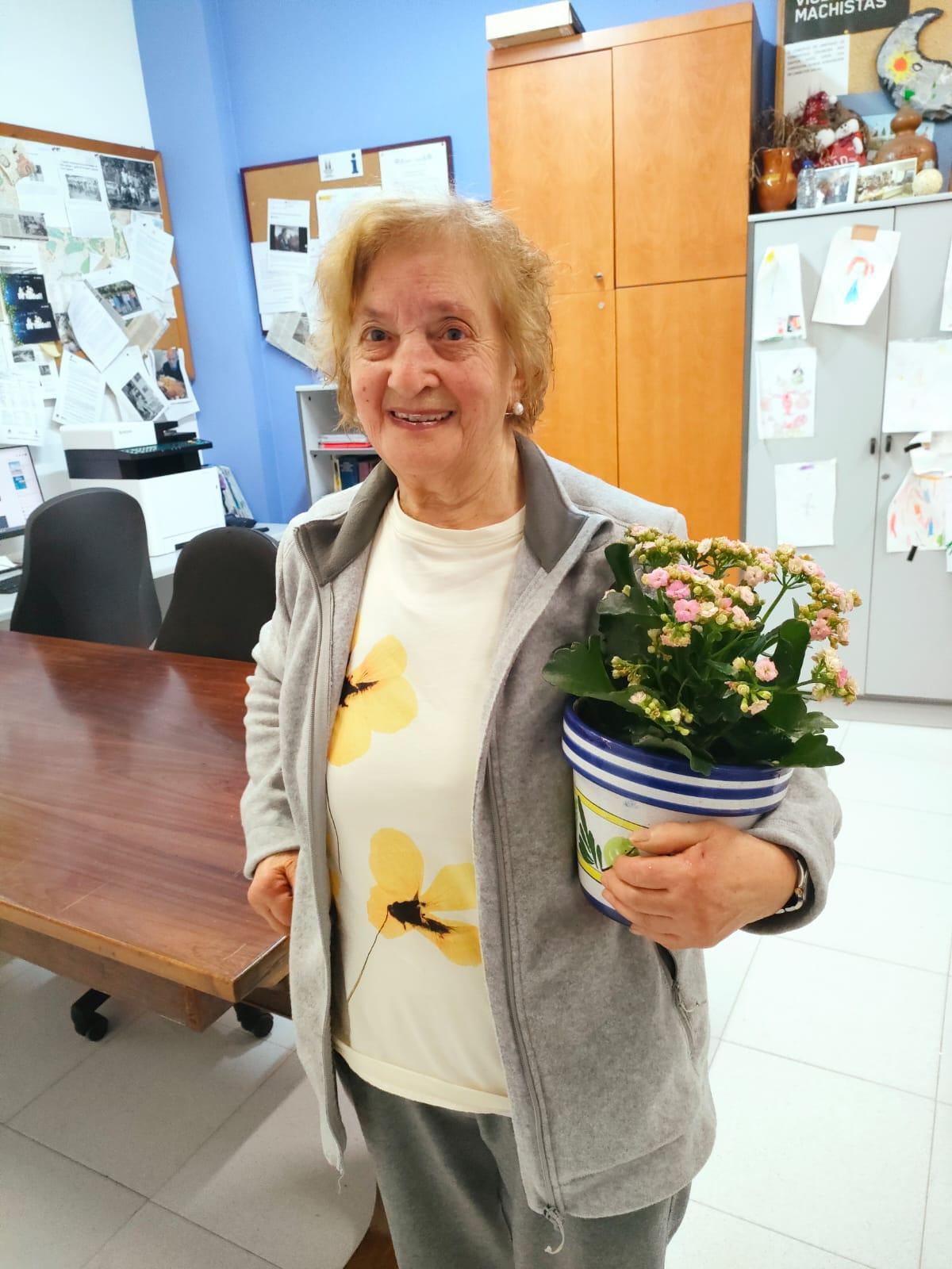 Modesta, gimnasta a los 93 años: "A mí no me duele nada"