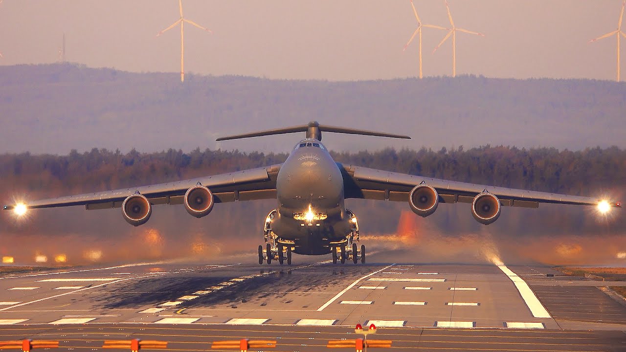 These military giants hit the runway like thunder