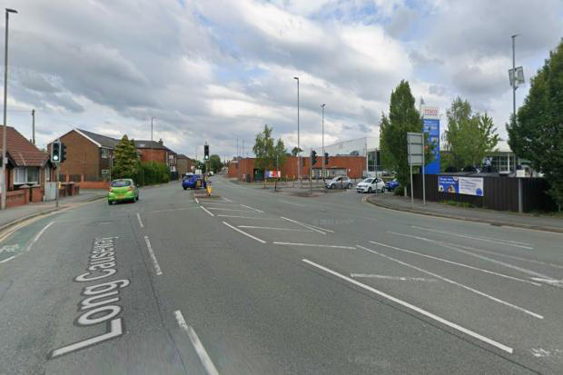 Emergency services called after two-car crash at busy junction