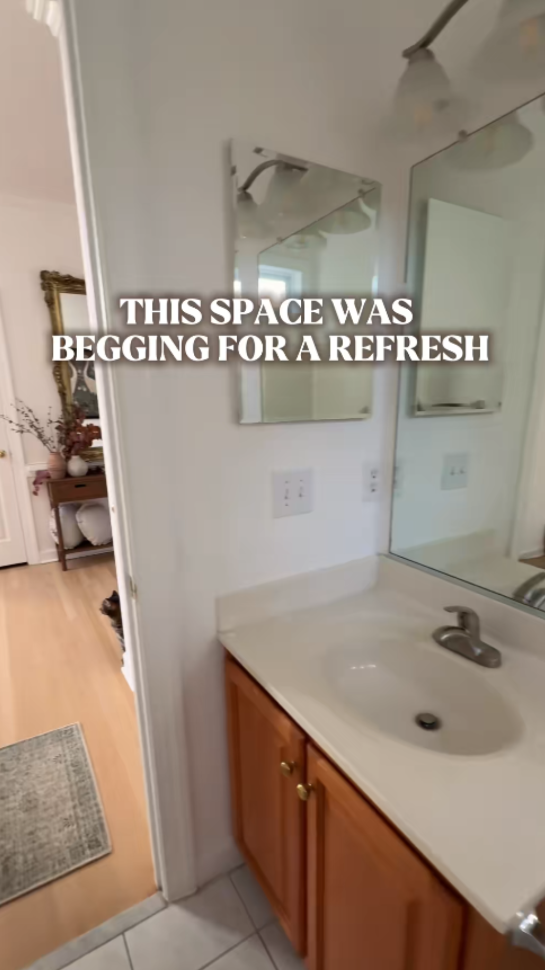 This space was begging for a refresh and wait till you see it now