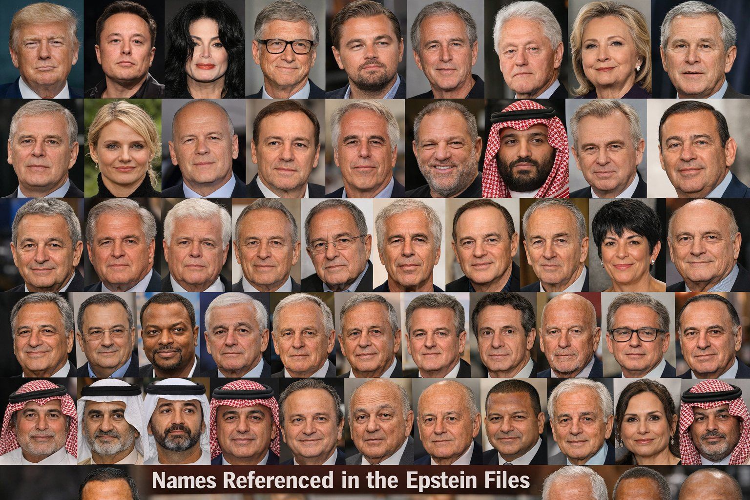 Inilah daftar tokoh global yang muncul dalam file Epstein: Dari Donald ...