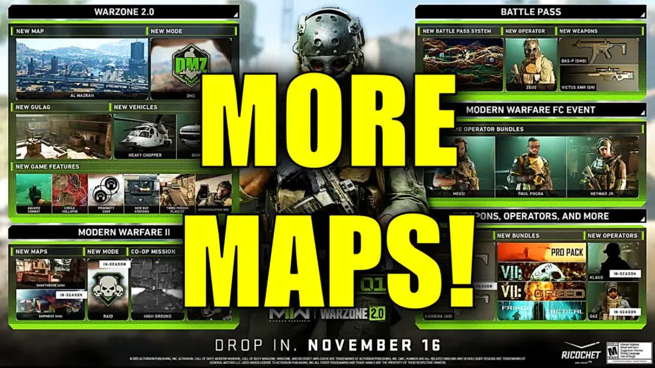 MW2 season 1 battle pass & early gameplay of maps Shipment/Shoothouse ...
