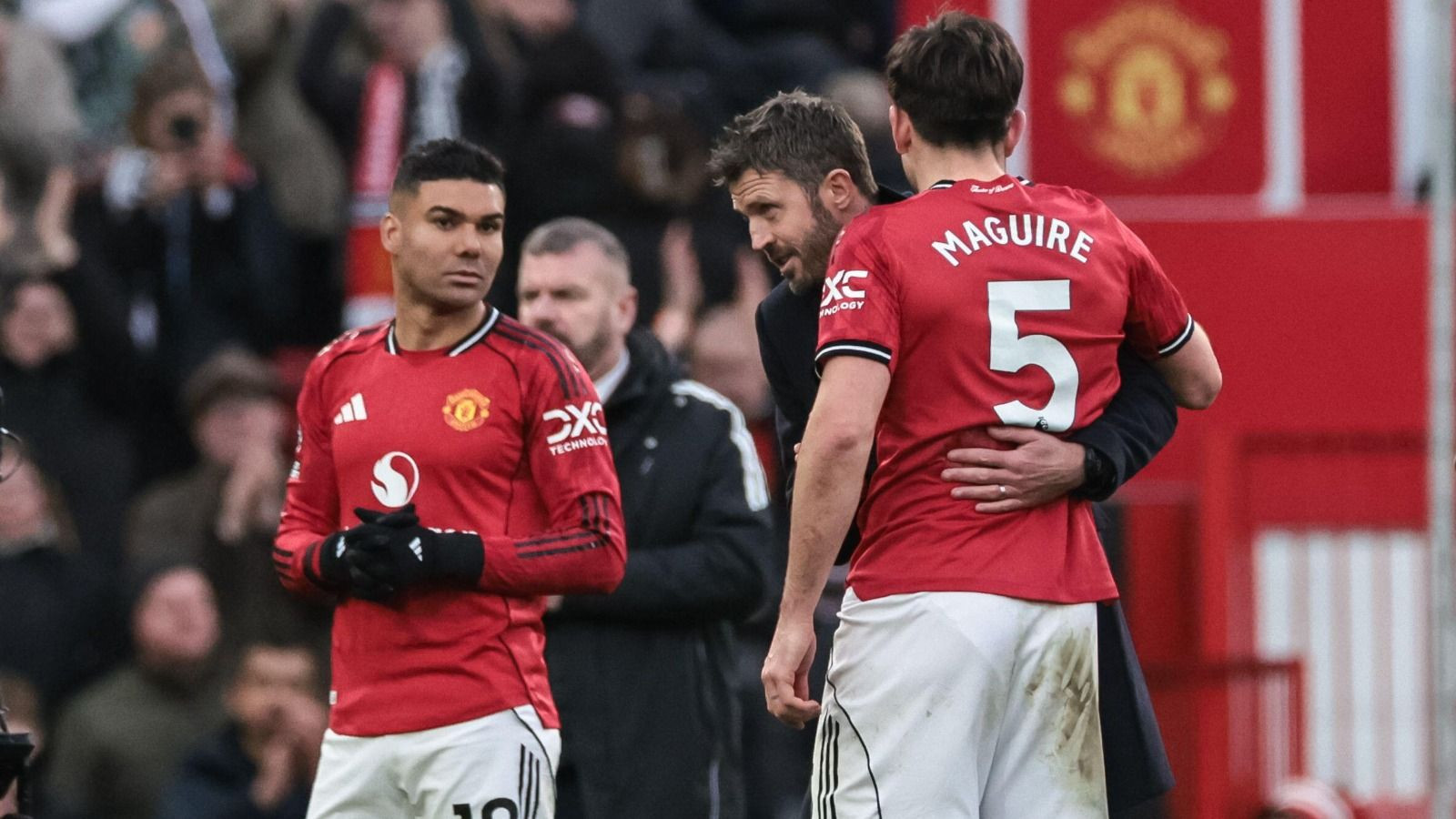 Michael Carrick hails 'best feeling' after Man Utd's stoppage-time escape
