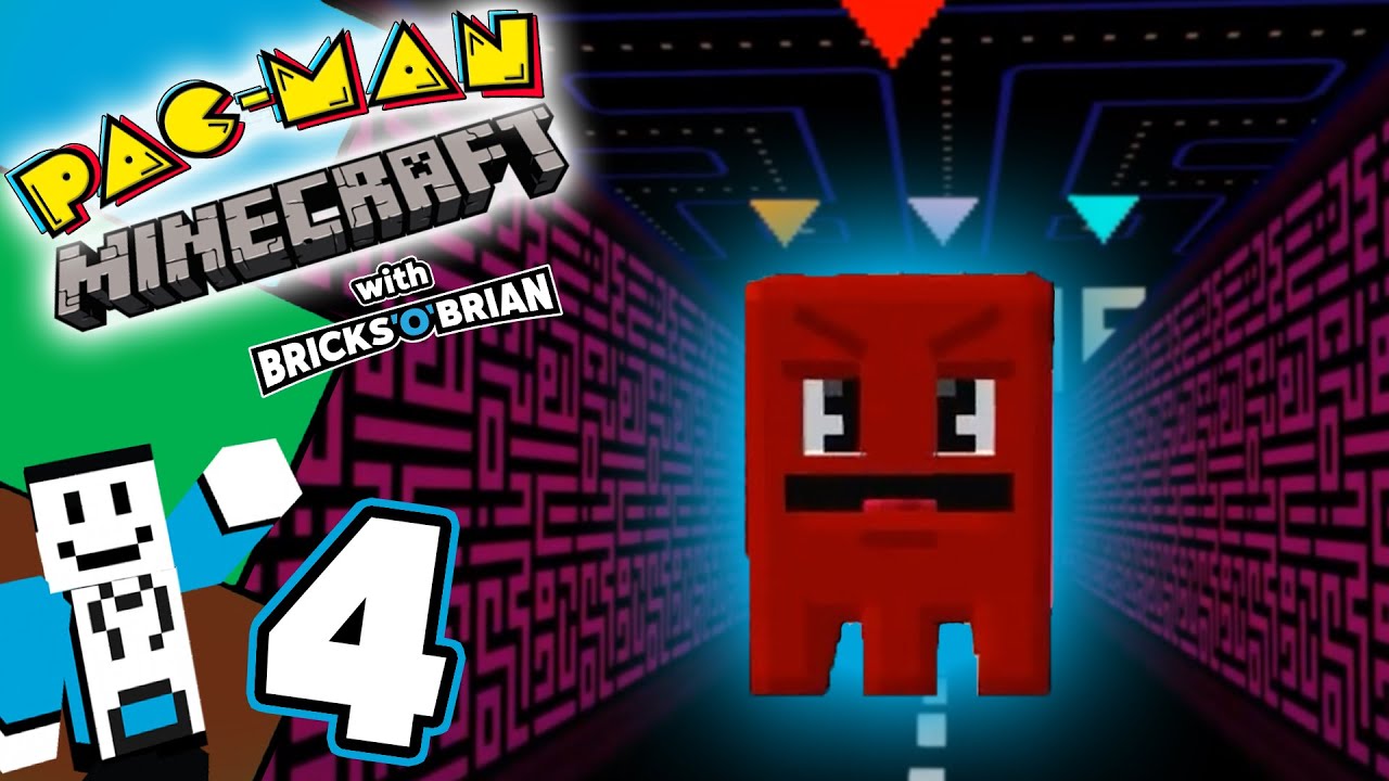 Breaking the barriers! Pac-Man Minecraft with Bricks 'O' Brian