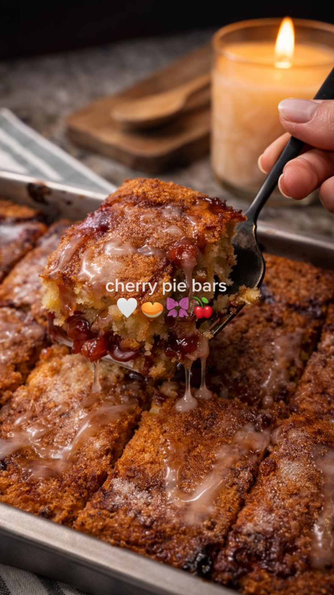 These cherry pie bars make dessert easier and faster