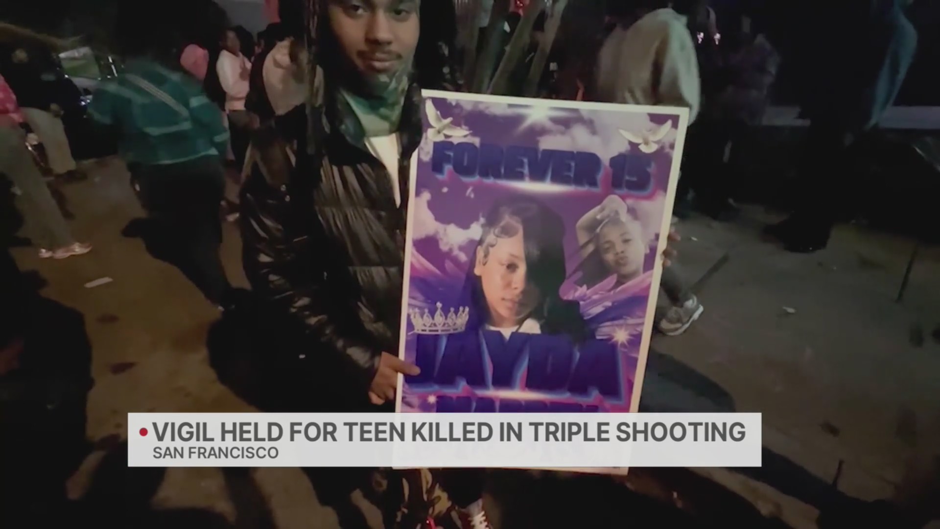 Vigil honors teen girl killed in SF playground shooting