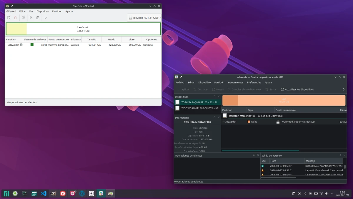 GParted vs KDE Partition Manager: comparación de dos de los mejores ...
