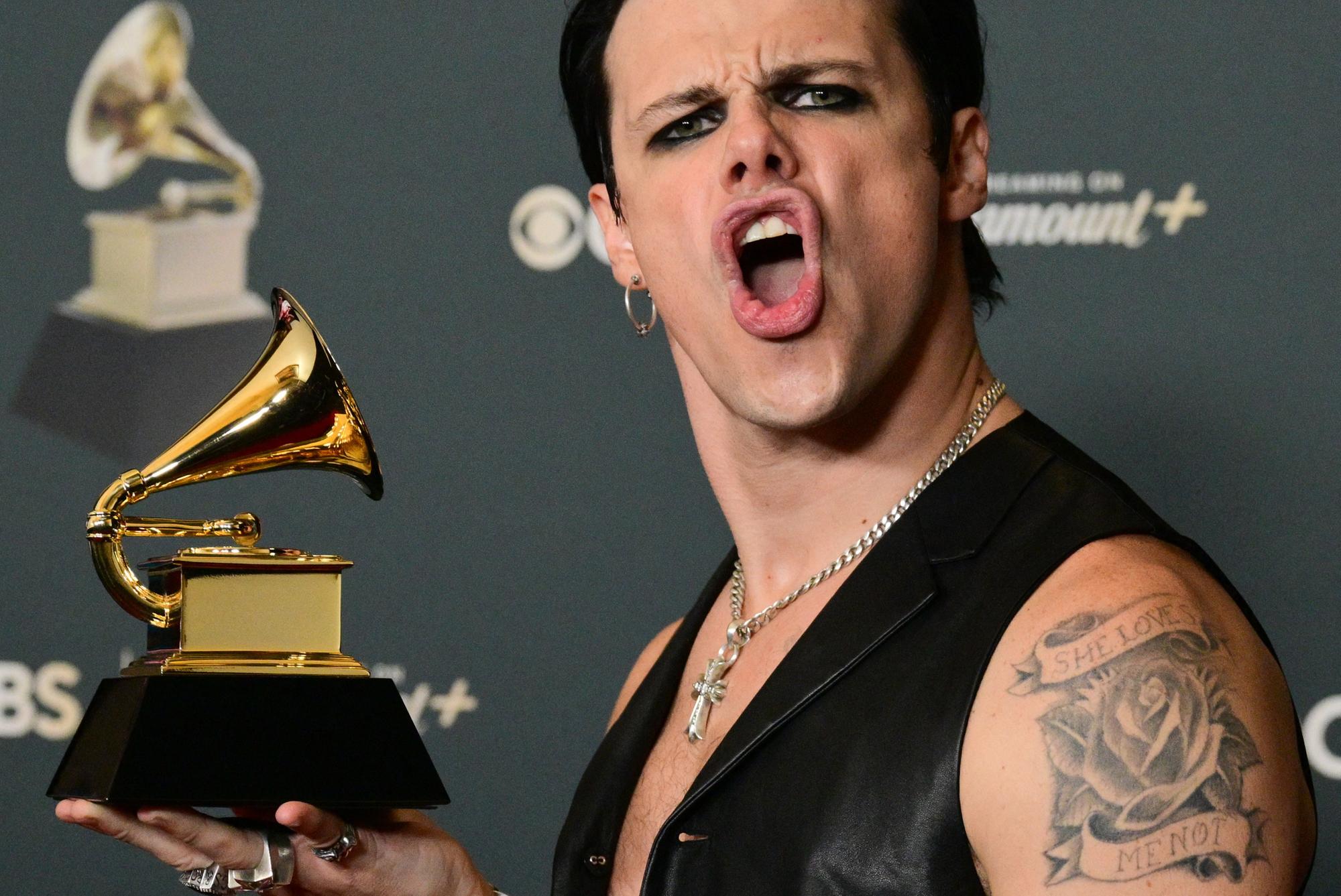 Doncaster rock star Yungblud wins Grammy for Ozzy Osbourne performance