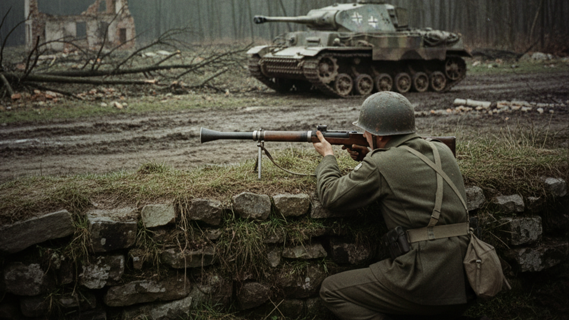 Die einfache Waffe, die deutsche Panzer im Zweiten Weltkrieg lahmlegte