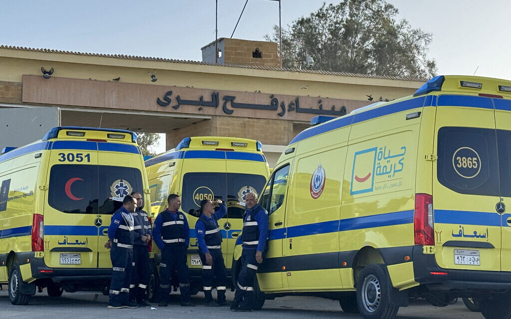 Rafah crossing opens for limited pedestrian passage of Gazans for first ...