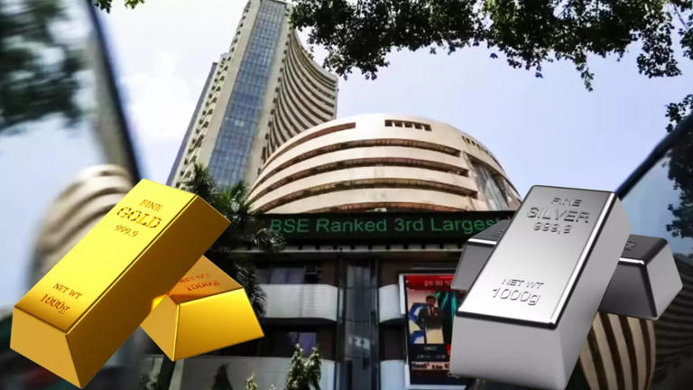 Gold, silver, Sensex, Nifty all slide: Where should investors park ...