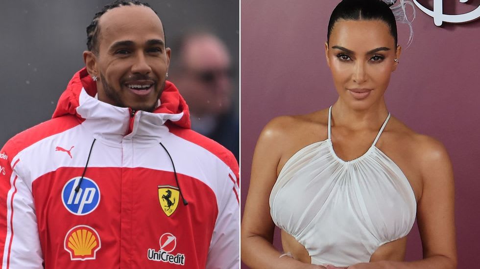 Lewis Hamilton's 'secret relationship' with Kim Kardashian revealed ...
