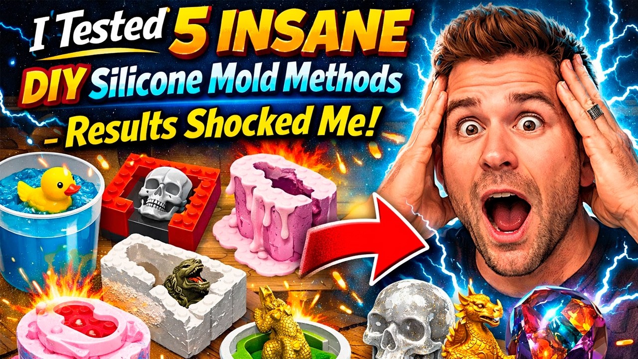 Testing 5 insane DIY silicone mold methods