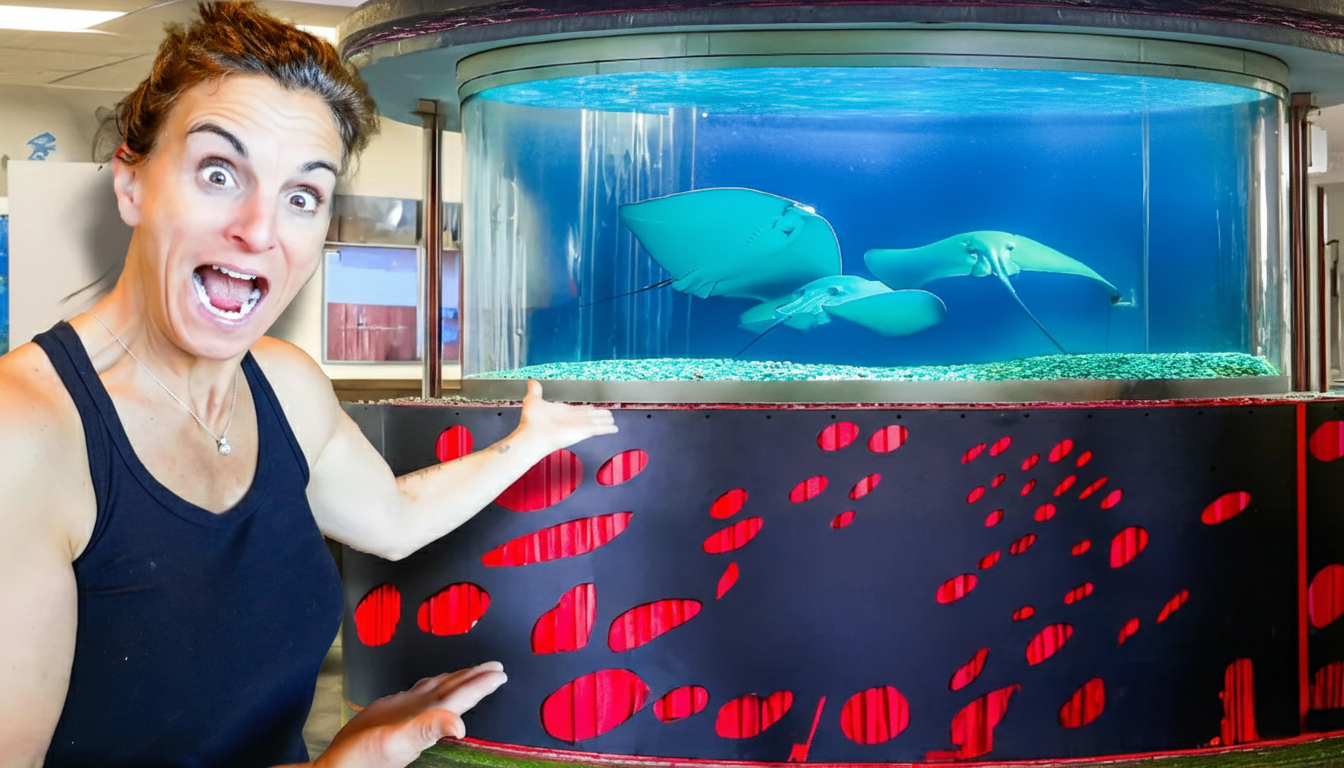 Rebuilding a giant tank for stingrays - filtration, space, and safety ...