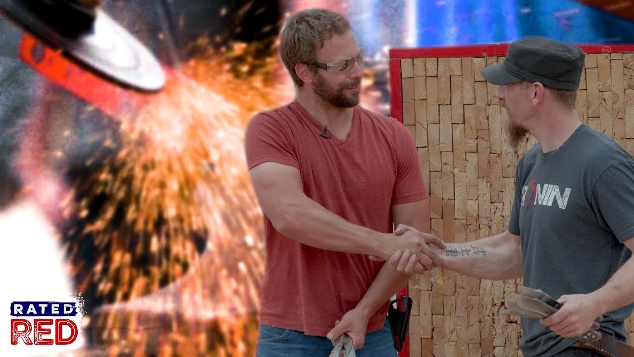 Forged in Fire champ Travis Wuertz learns knife throwing