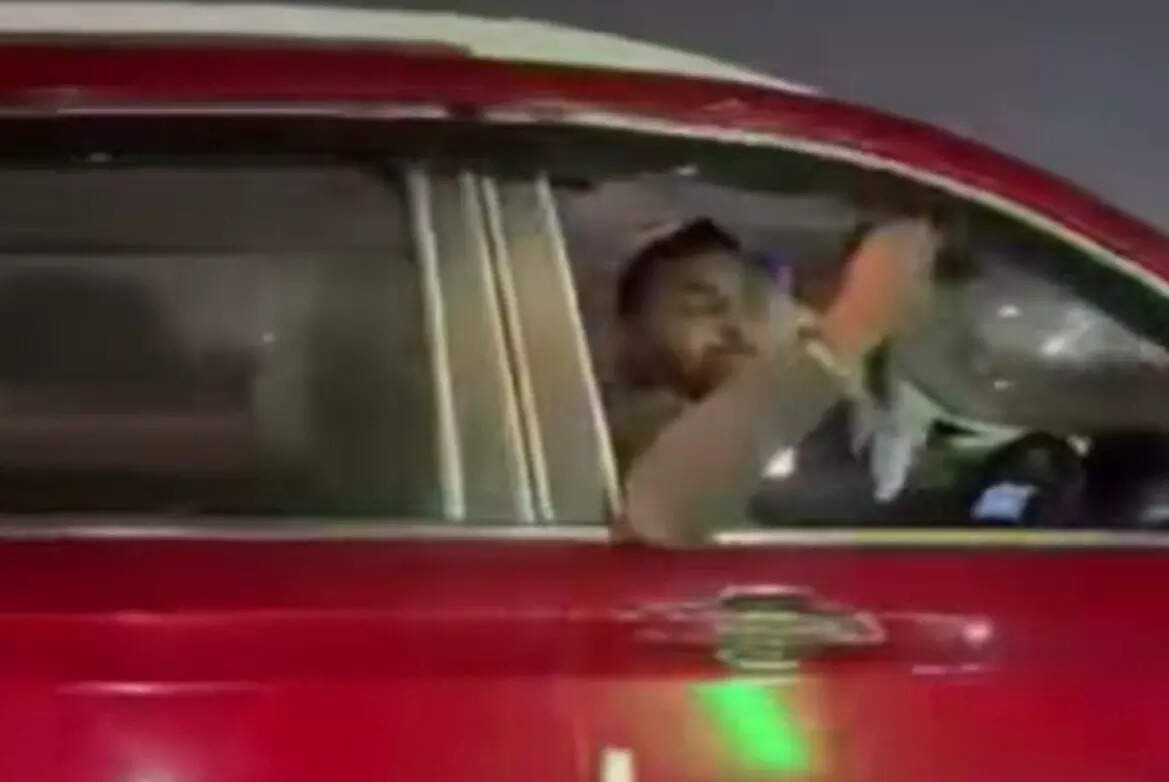 Noida man arrested after viral video shows him blowing kisses and ...