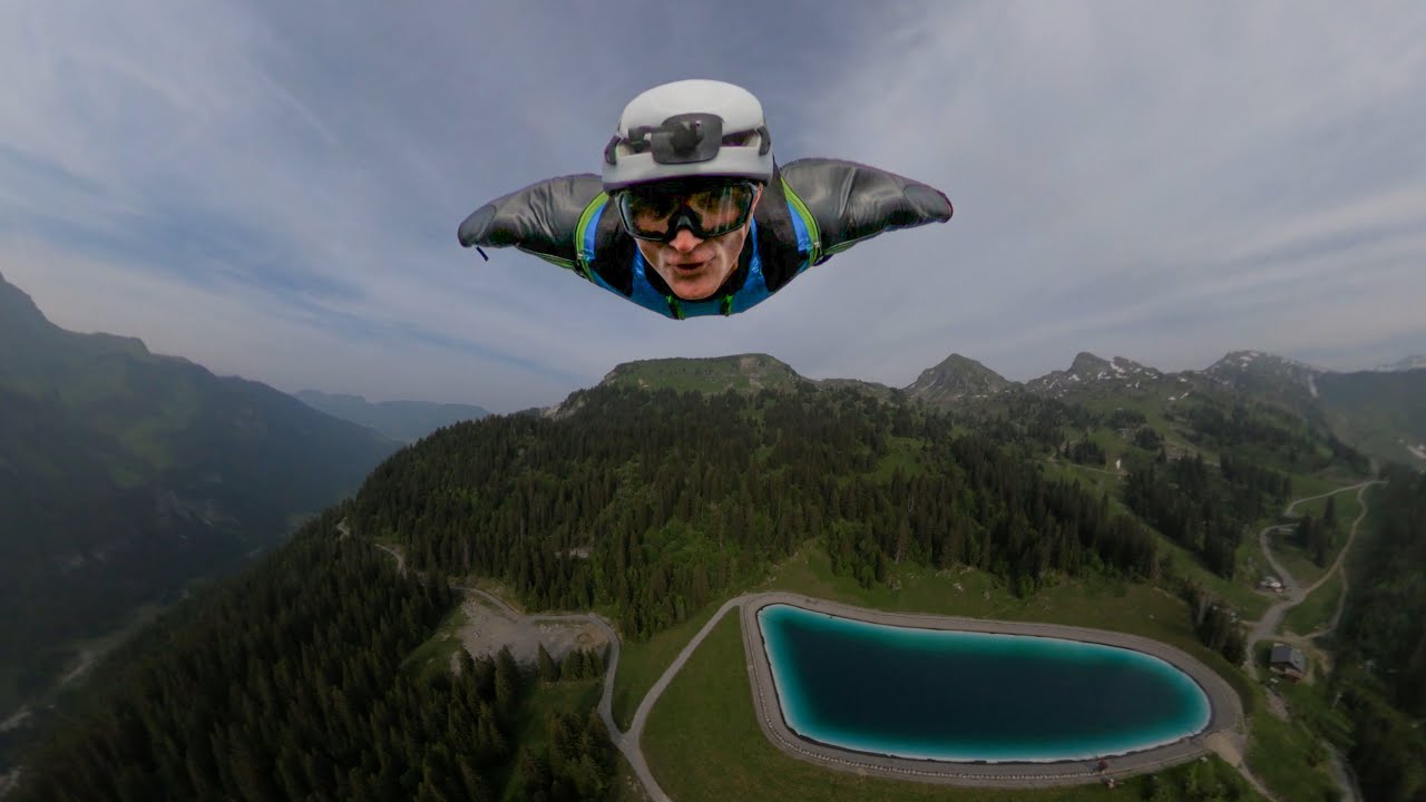 The Alps look calm until you drop into them from a helicopter