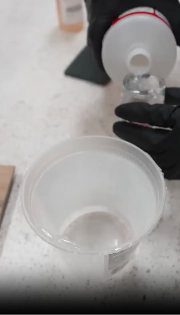 Wood bleach is the new stain...