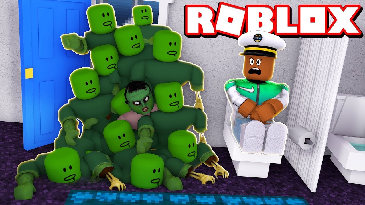 Escaping the cruise ship in Roblox