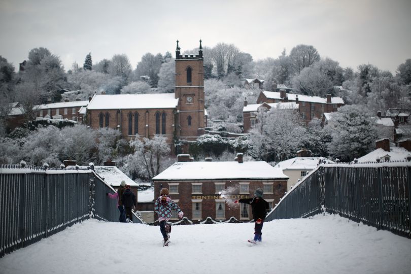 All the West Midlands towns set for 3cm of snow 'named' on weather maps