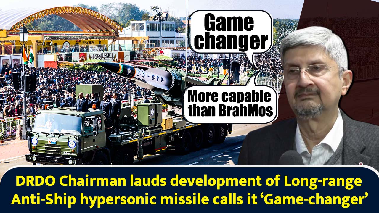 DRDO chairman lauds development of long-range anti-ship hypersonic ...