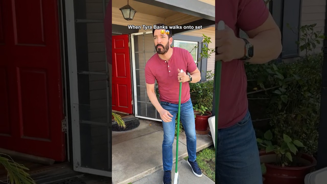Watch Tyra Banks completely take over the Property Brothers' set