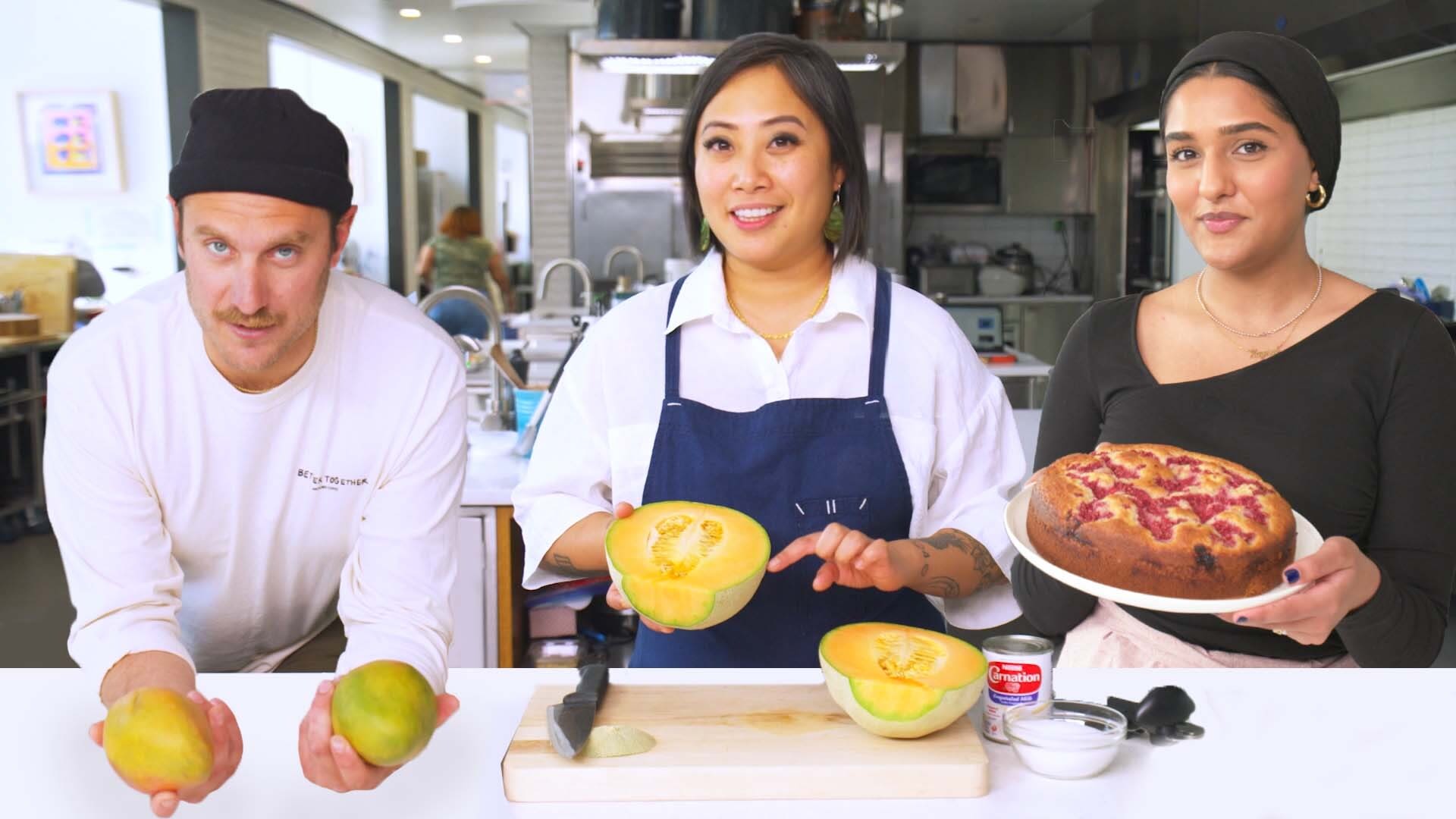 4 pro chefs turn fruit into dessert
