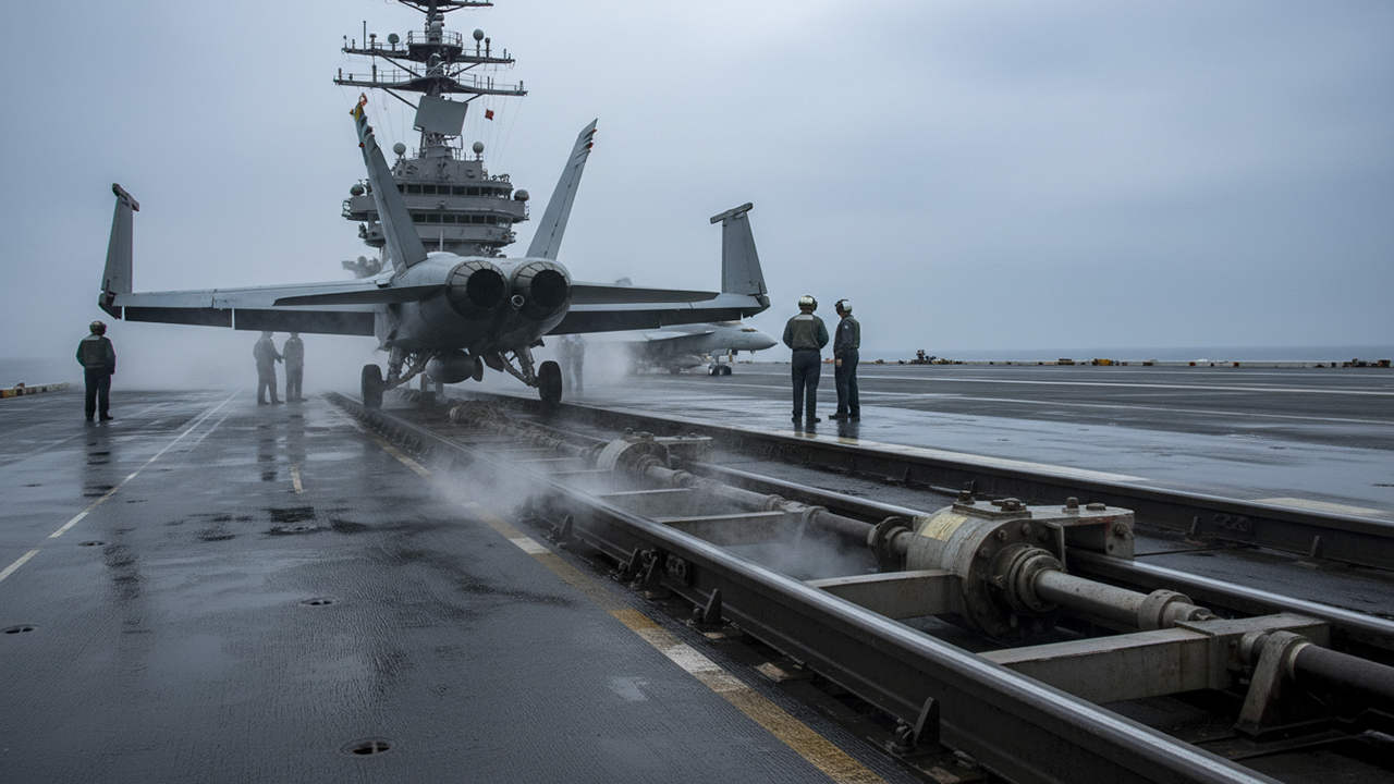 Why some people want the US Navy to go back to steam catapults