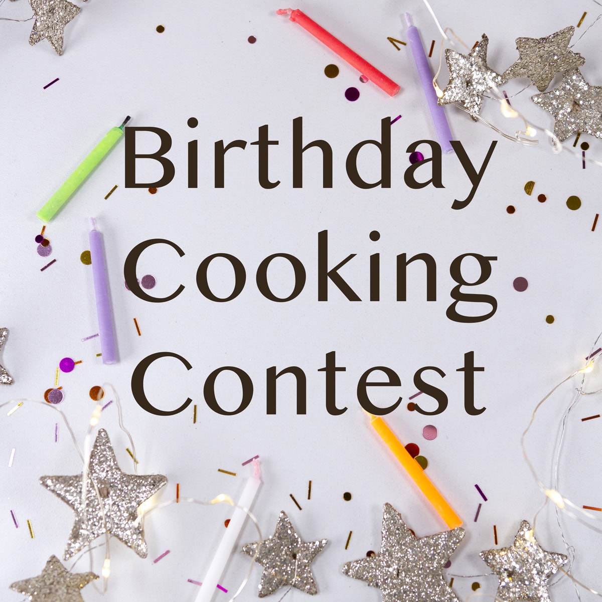Birthday cooking contest