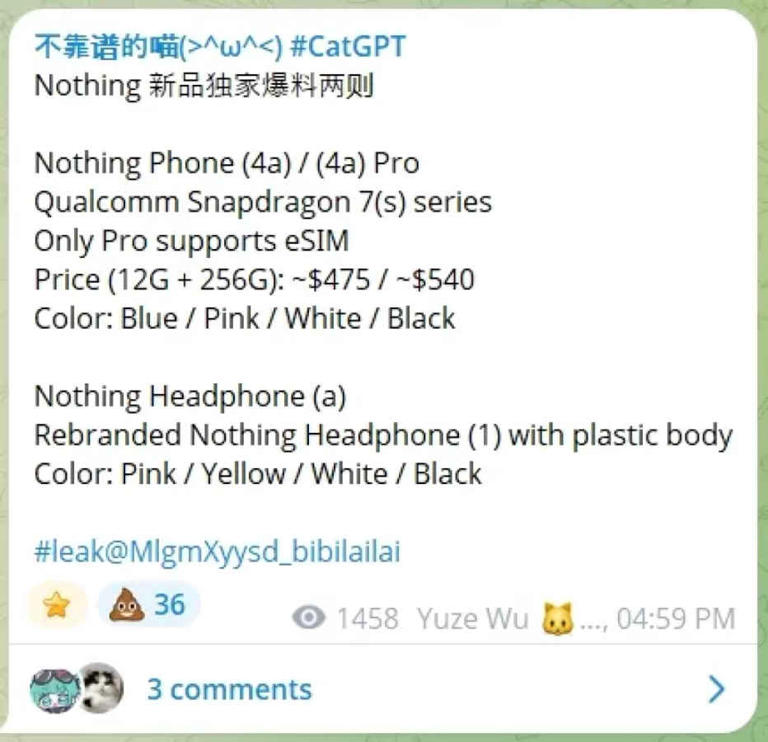 Nothing Headphone A leak reveals expected price and launch timeline of ...