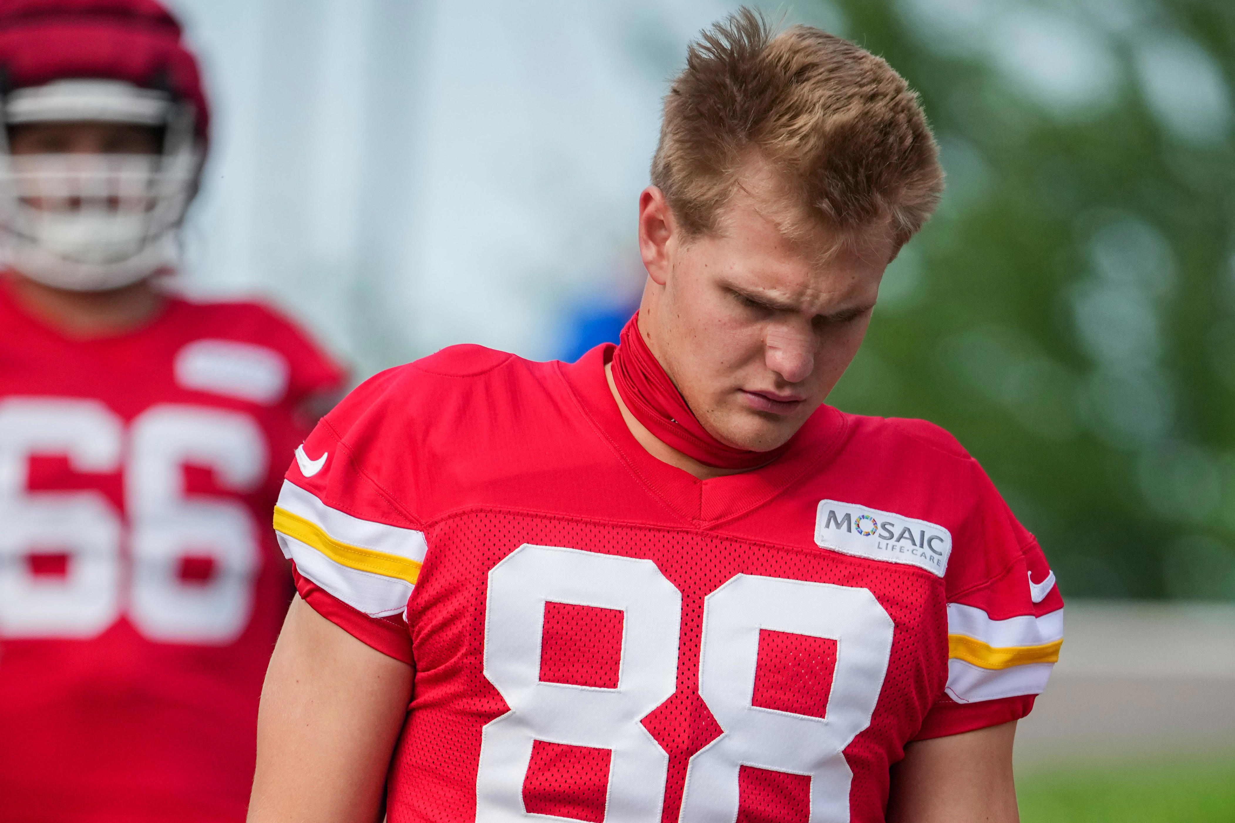 Chiefs TE Jake Briningstool has a chance to stand out next season