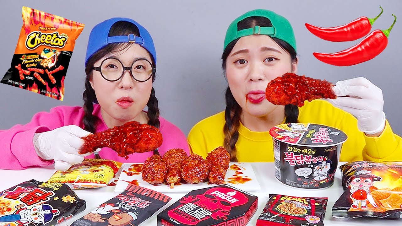 ท้าทายอาหารรสเผ็ด โดนา DONA mukbang