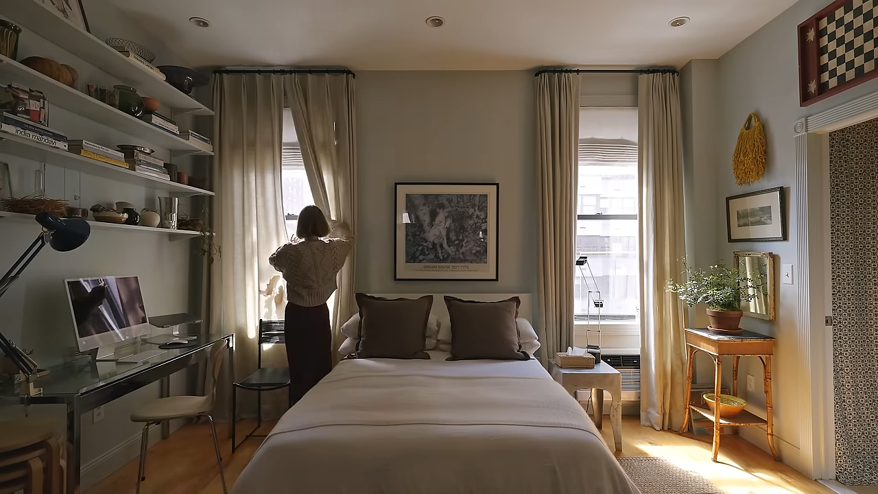 How this studio balances sleep, work, and living in one small space