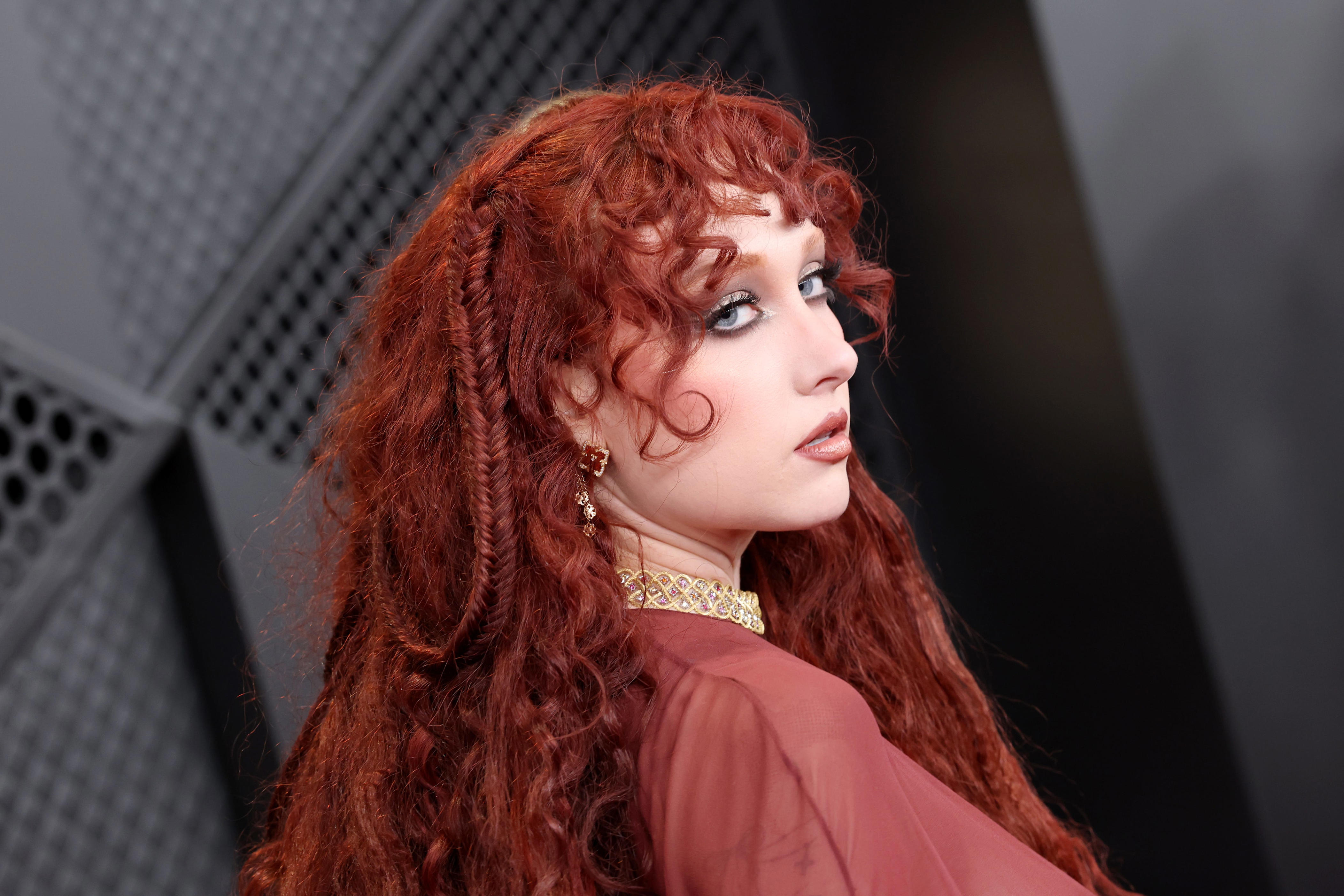 Who designed Chappell Roan's Grammys outfit that turned heads?