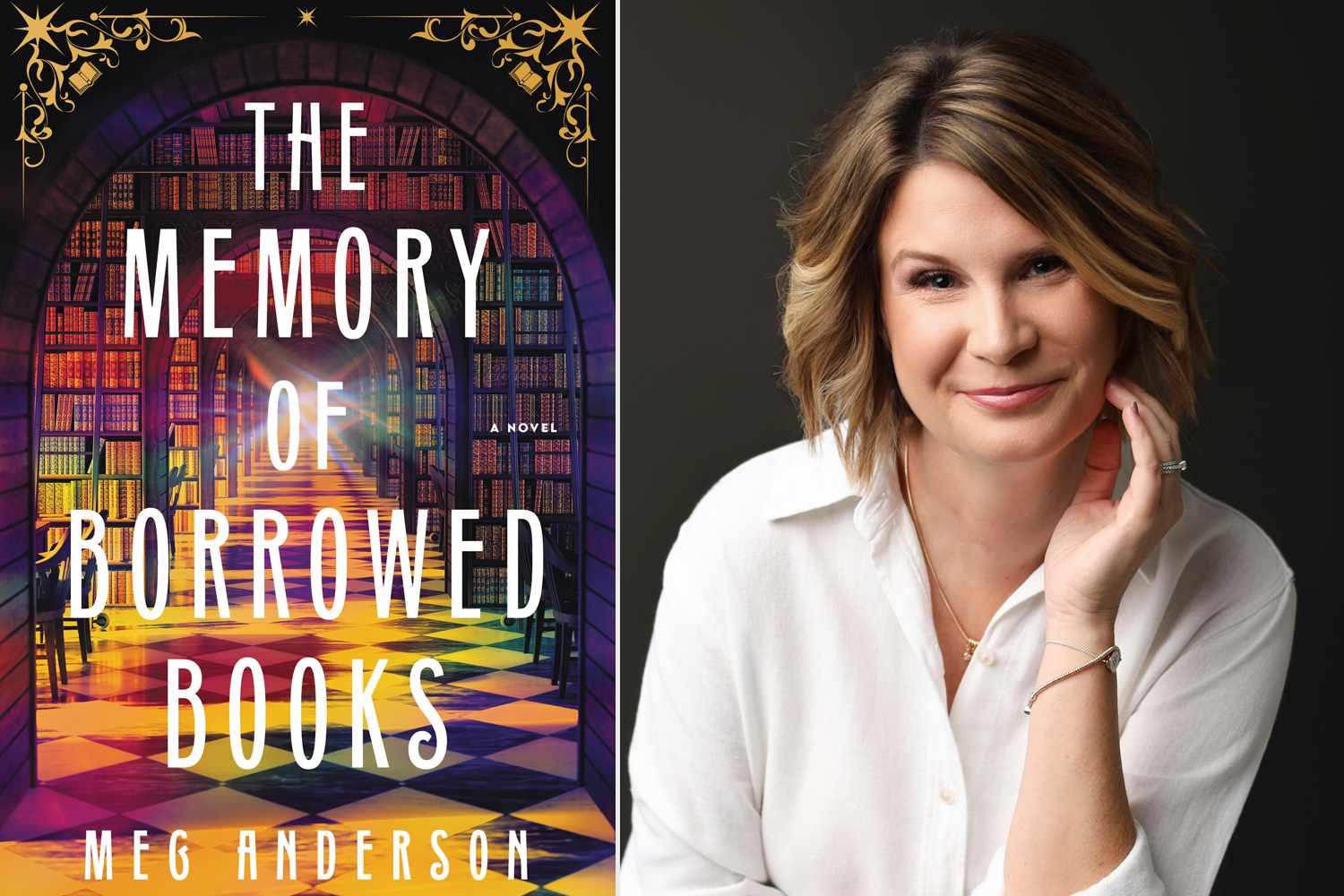 Meg Anderson wants debut novel “The Memory of Borrowed Books” to feel ...