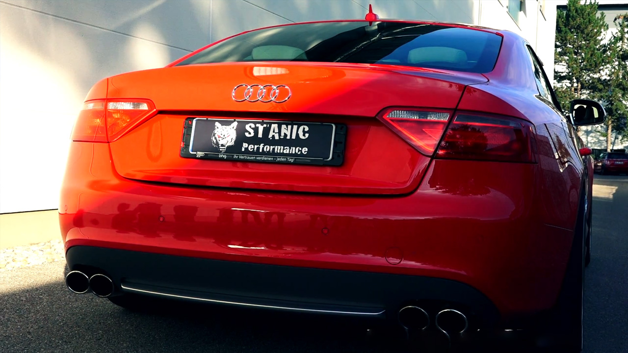 Audi S5 sound test V8 Capristo exhaust