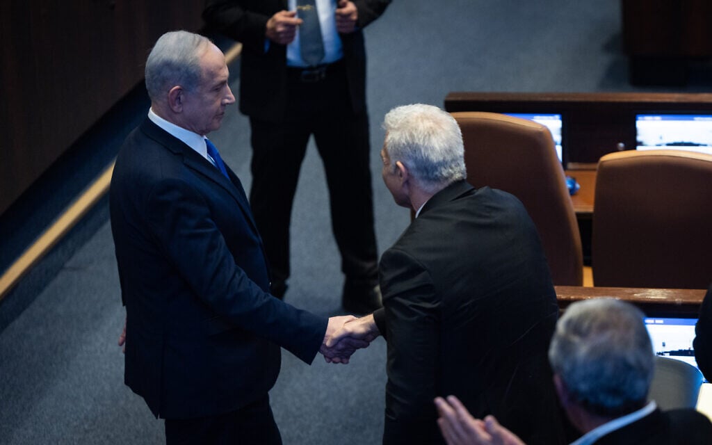 Netanyahu, Lapid spar over claim Qatar lobbyist set up meeting for ...