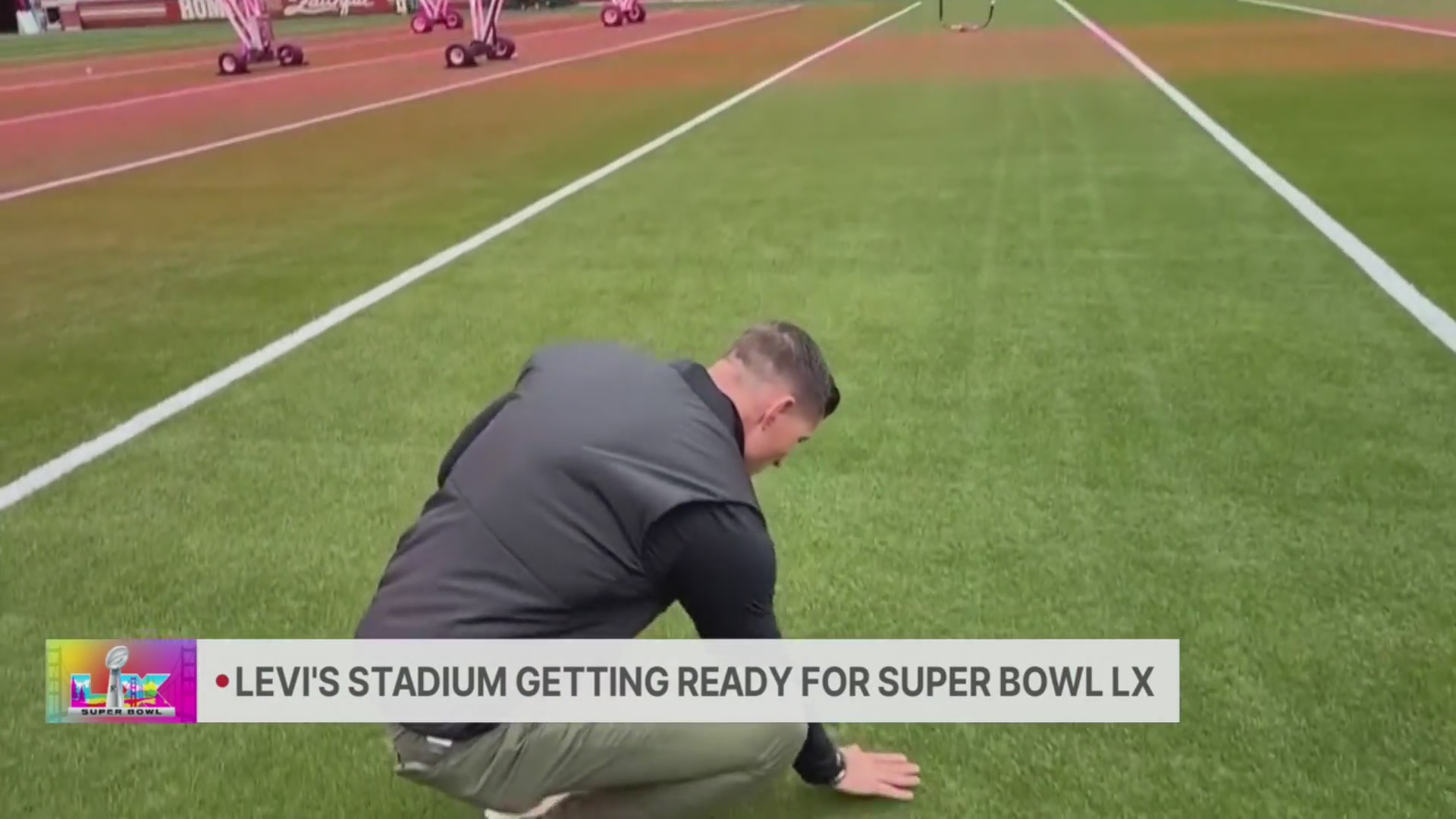 NFL's turf guru prepares Levi's Stadium for Super Bowl