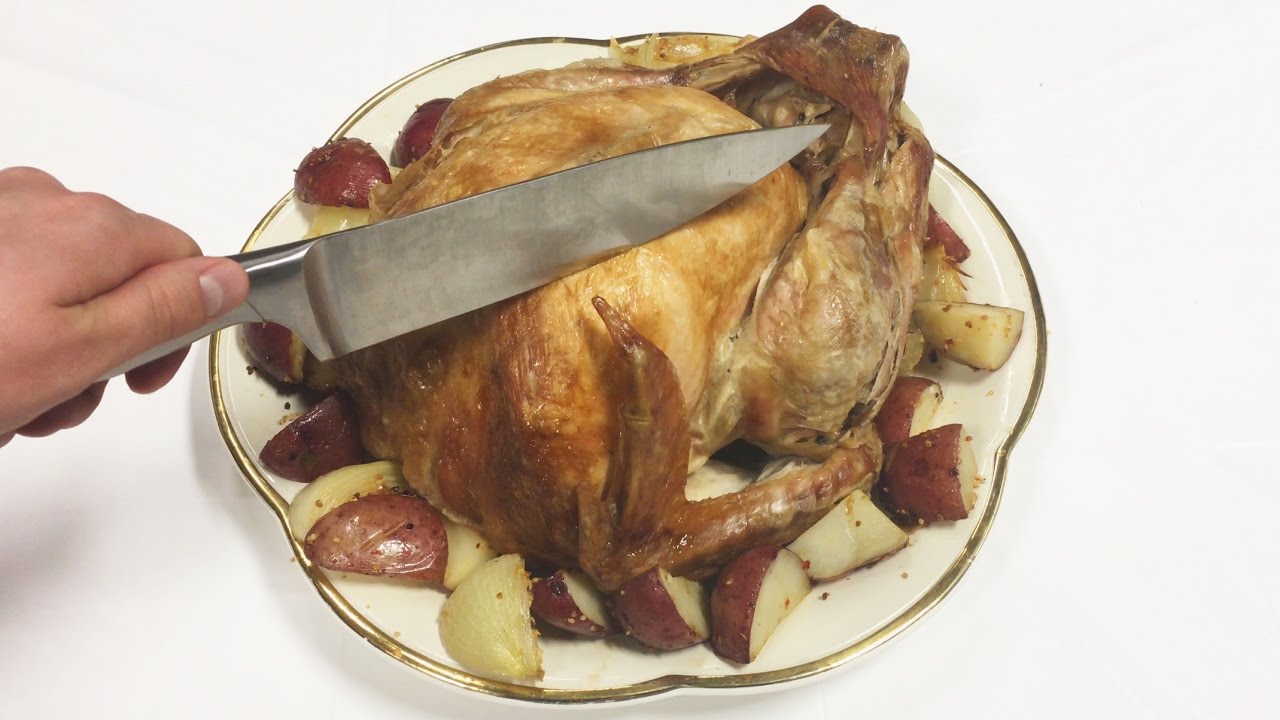How to carve a turkey... secrets to a moist turkey - Thanksgiving special