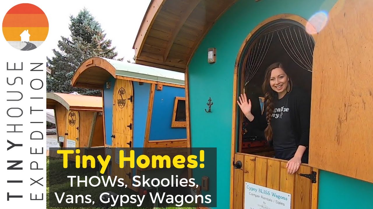 Tiny houses, skoolies & van conversions oh my! Festival tours