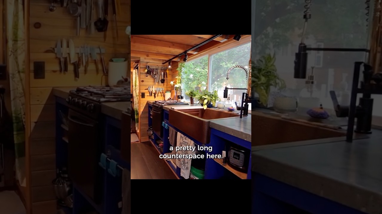 We built tiny house that feels like a real home