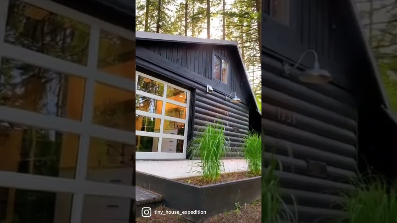 Garage converted into stunning modern living space - tiny house