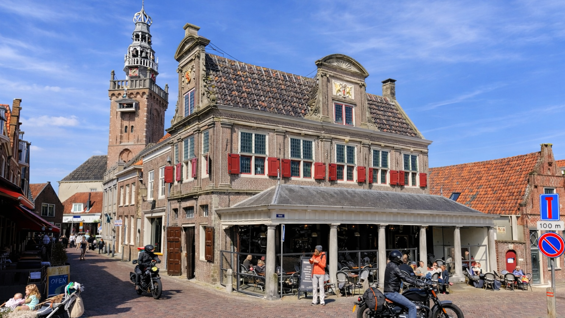 Monnickendam Netherlands historic town walk near Amsterdam (4K)