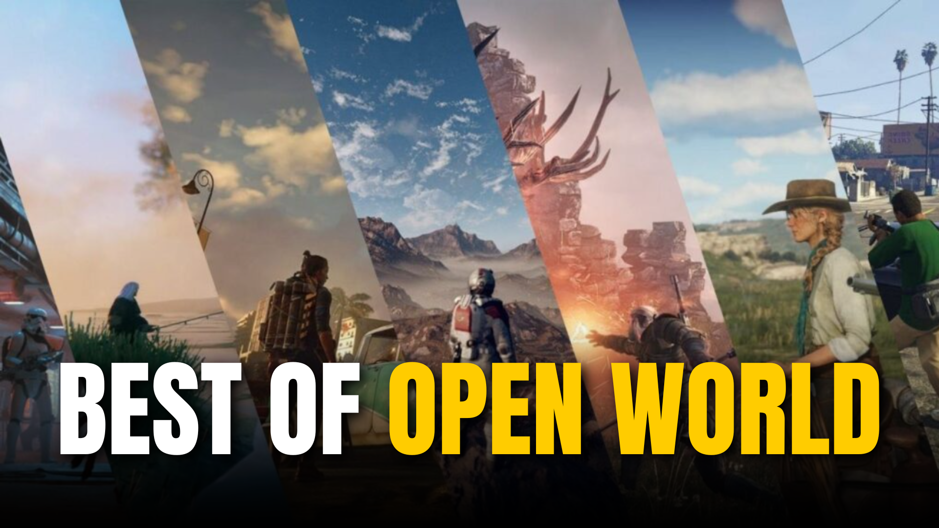 Ranking 10 open world games so immersive you’ll forget the main mission