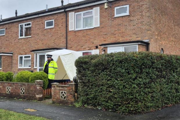 Photos - Police and forensics spotted outside Popley address after incident