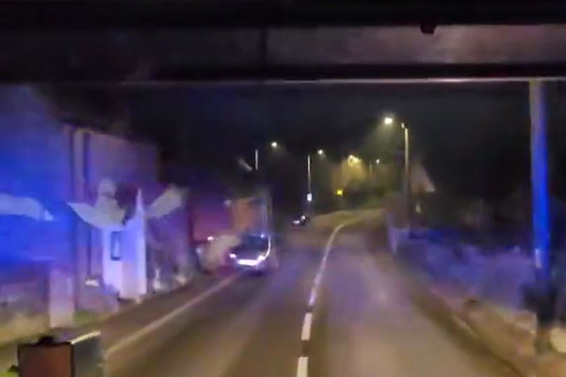 Three in Royal Stoke as police, paramedics and firefighters at smash