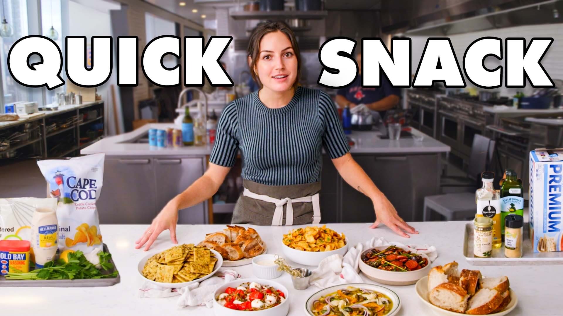 5 quick snacks to make for your next party