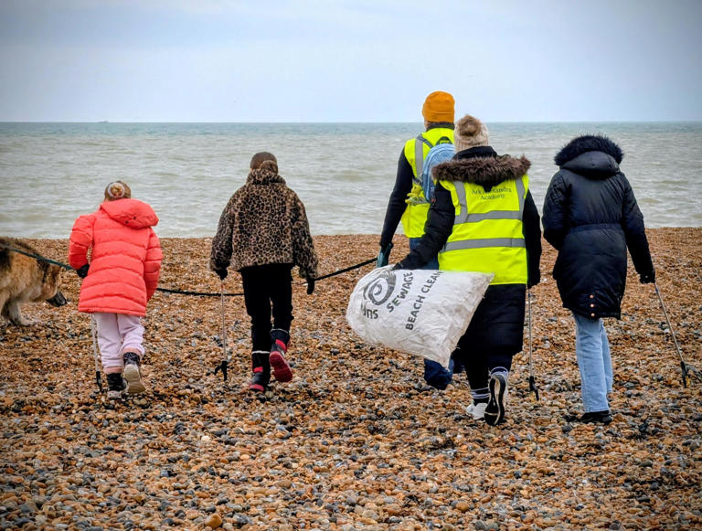 Community power shines through at Ark Alexandra Academy's spring tide ...